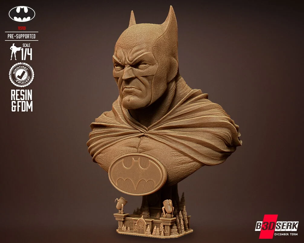 Batman Bust (Model Kit) – JKL Creators
