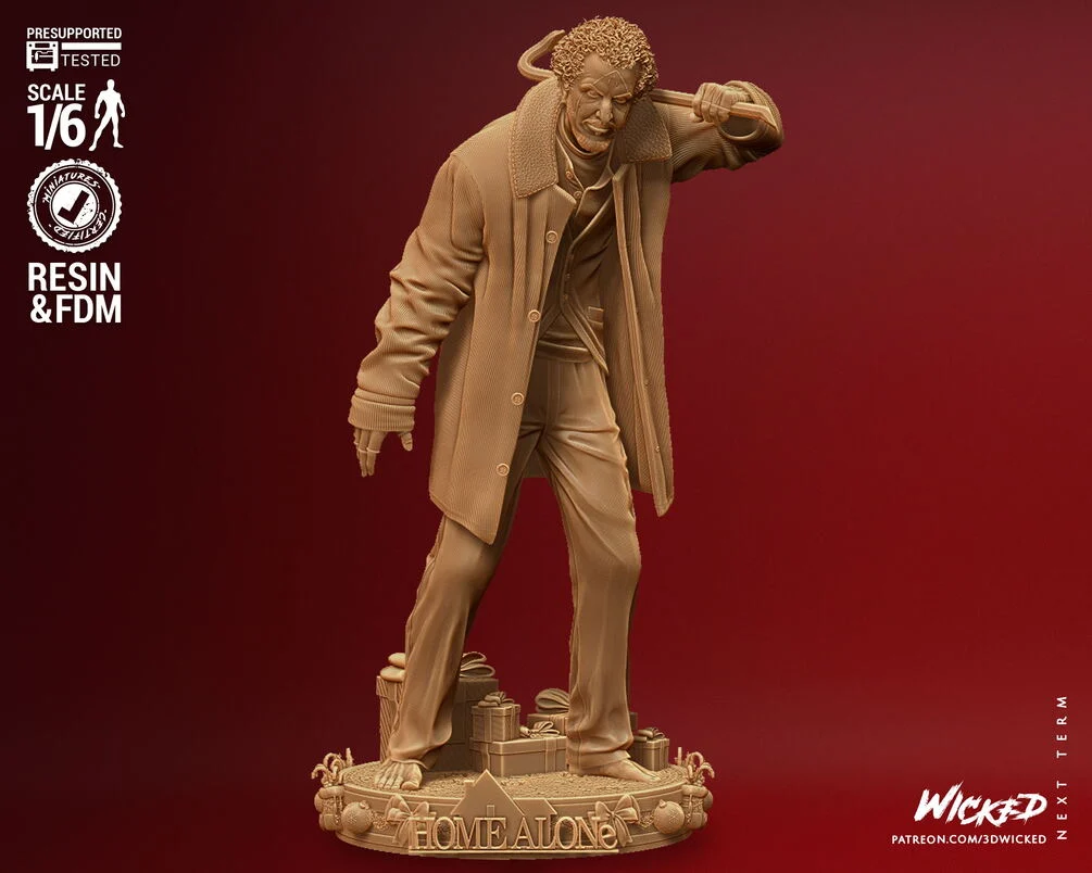Home Alone Marv Sculpture (Model Kit) – JKL Creators