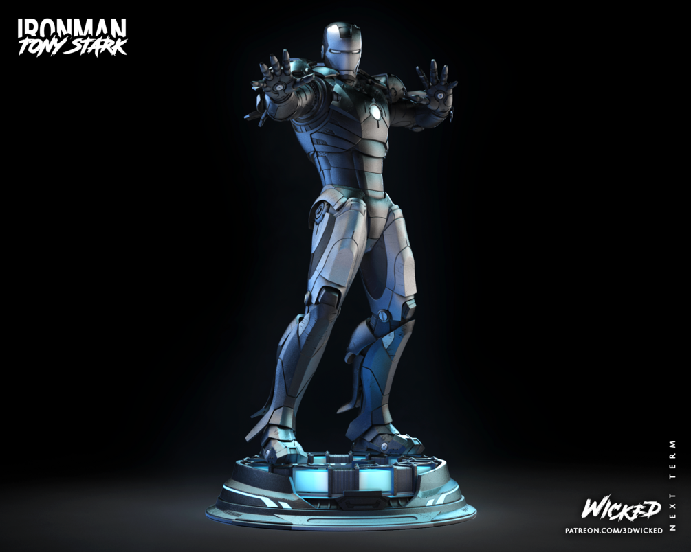 Iron Man Sculpture (Model Kit) – JKL Creators