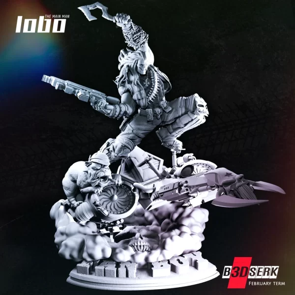 Lobo Sculpture (Model Kit) – JKL Creators