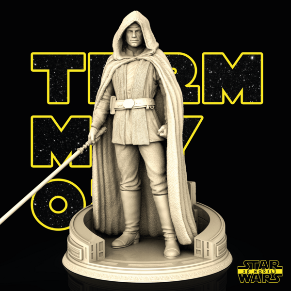 Luke Skywalker Sculpture (Model Kit) – JKL Creators