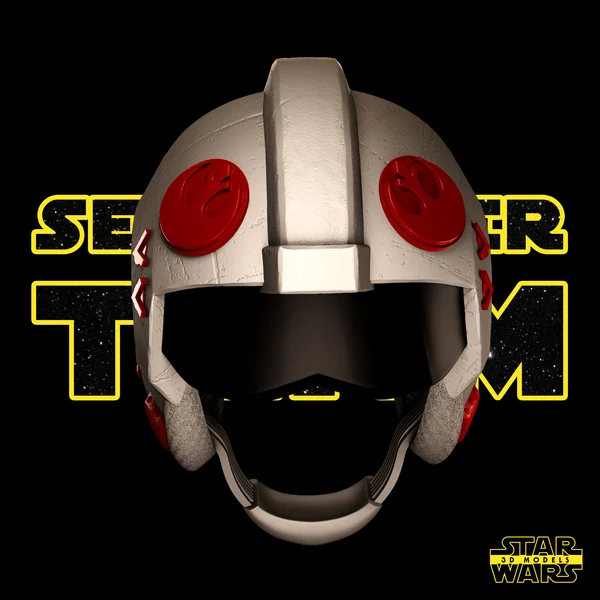 Luke and Leia Helmet (Model Kit) – Unfinished – JKL Creators