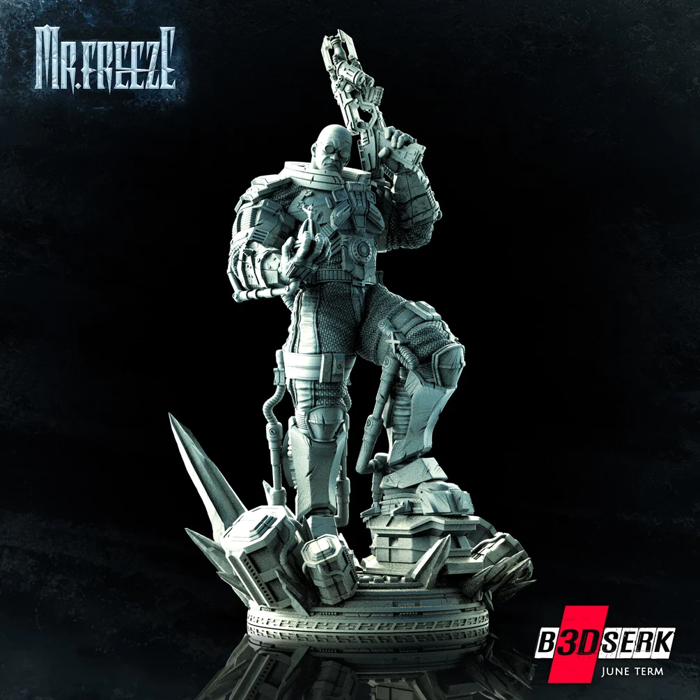 Mr Freeze Sculpture (Model Kit) – JKL Creators