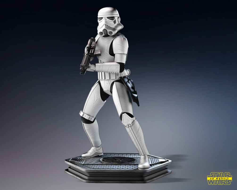 Stormtrooper Sculpture (Model Kit) – JKL Creators
