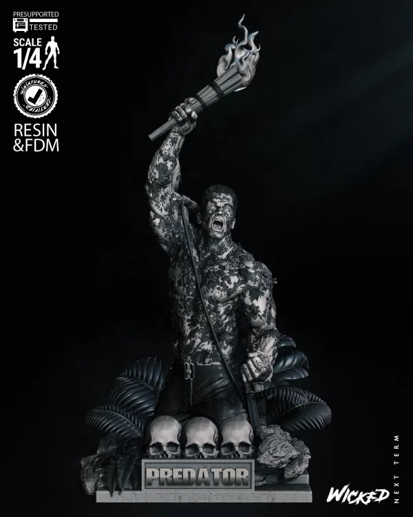 Predator Dutch Bust (Model Kit) – JKL Creators