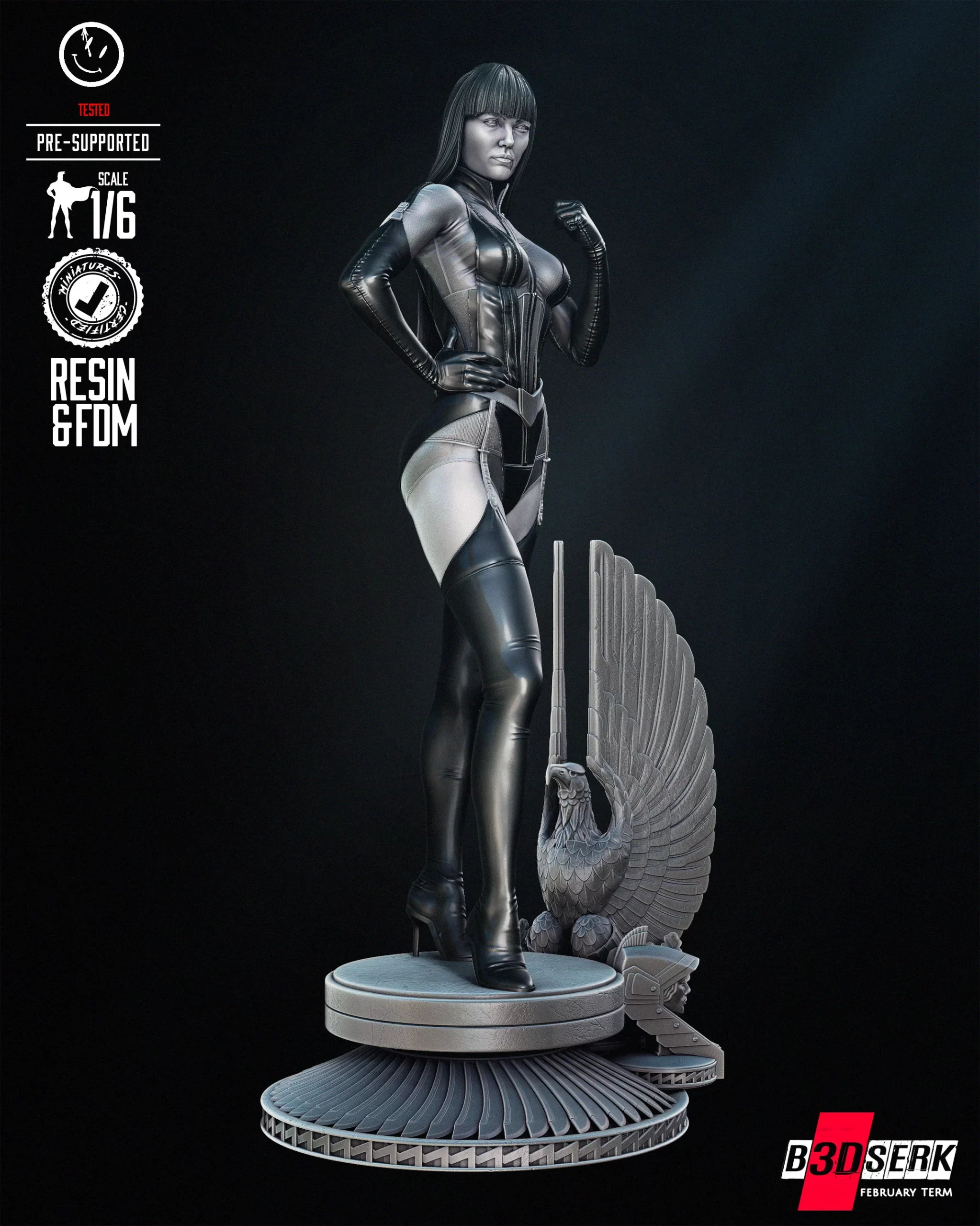 Silk Spectre Sculpture (Model Kit) – JKL Creators