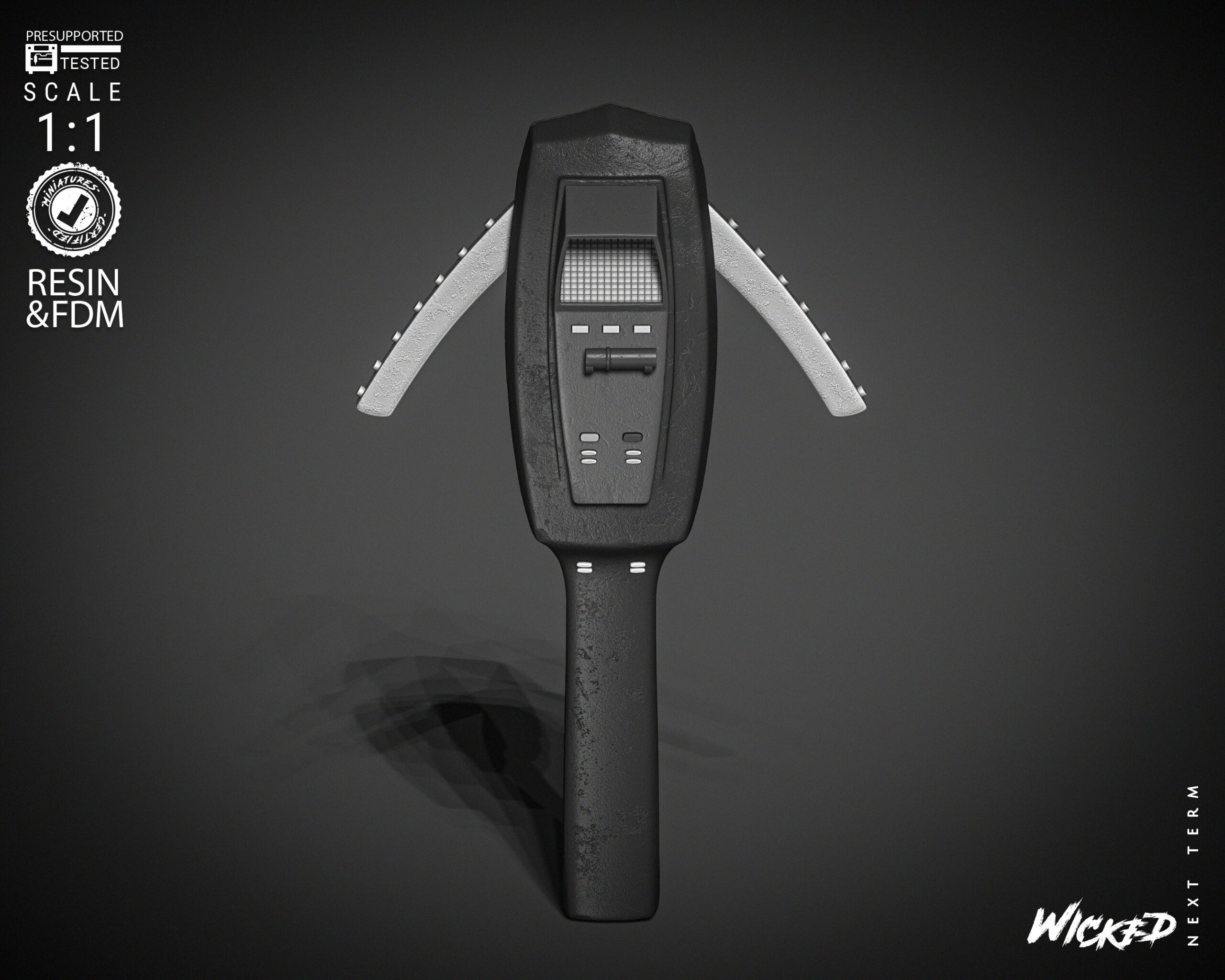 Ghostbusters PKE Meter (ModelKit, Unfinished) – JKL Creators
